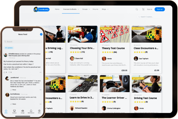 Homepage - Test Buddy